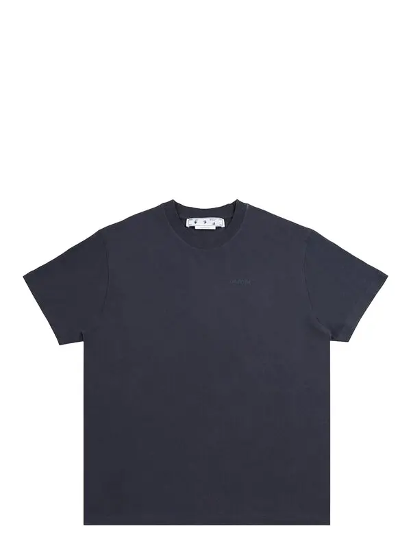 Off-White Diag Tab Over Short-sleeve Tee 'outer Space - Blue