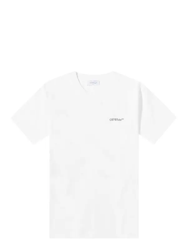 Off-White Scratch Arrows Slim Short-sleeve Tee - White