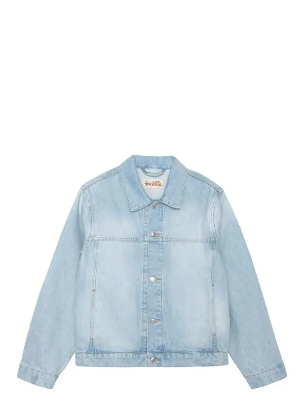 StÜssy Trucker Denim Jacket - Blue
