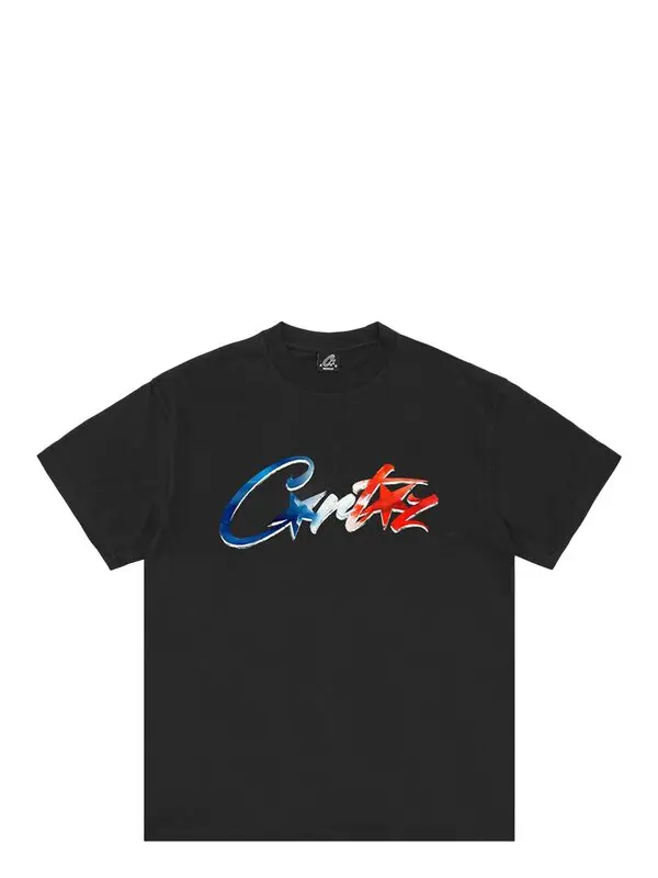 CORTEIZ Francais Allstarz Tee *new Blank - Black