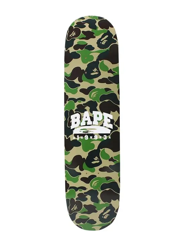 BAPE Abc Camo Skateboard - Green