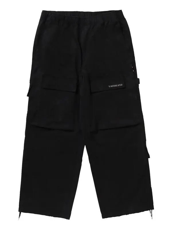 BAPE Relaxed Fit Cargo Pants - Black