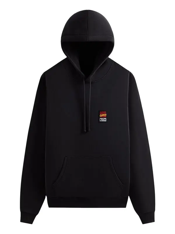 Kith X Marvel Team Up Vintage Nelson Hoodie - Black