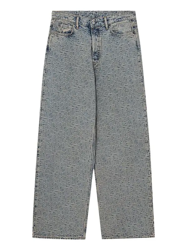 Acne Studios 1981m Monogram Pants - Blue