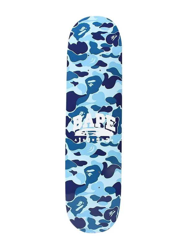 BAPE Abc Camo Skateboard - Blue