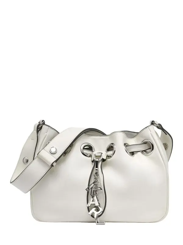 Karl Lagerfeld Paris Desiree Crossbody - Winter White