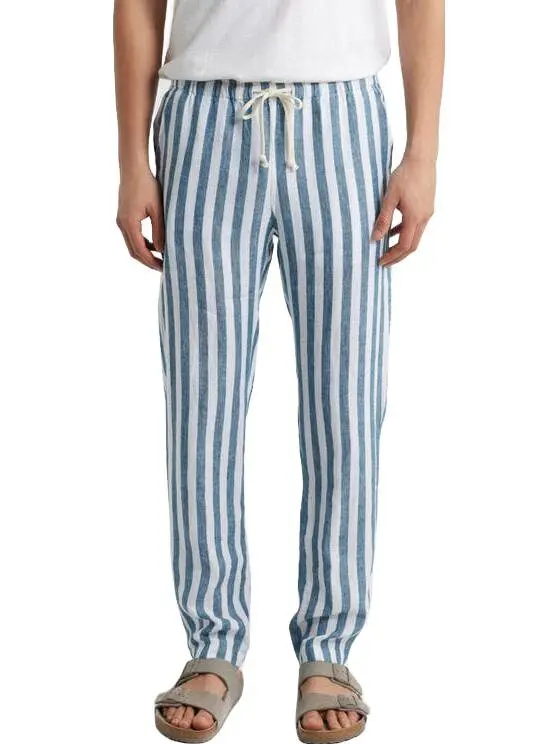 ALEX CRANE Bo Linen Drawstring Pants - Bigwave