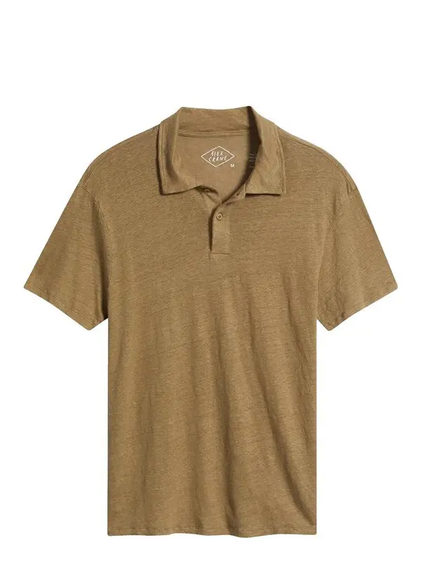 ALEX CRANE Linen Polo - Tank