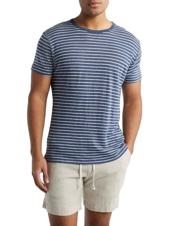 ALEX CRANE Sun Linen T-shirt - Sail