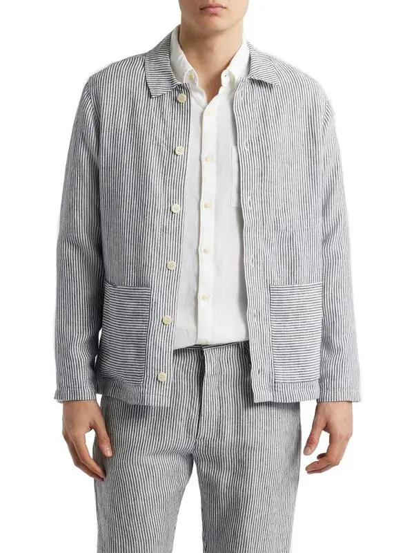 ALEX CRANE Kite Linen Jacket - Lines