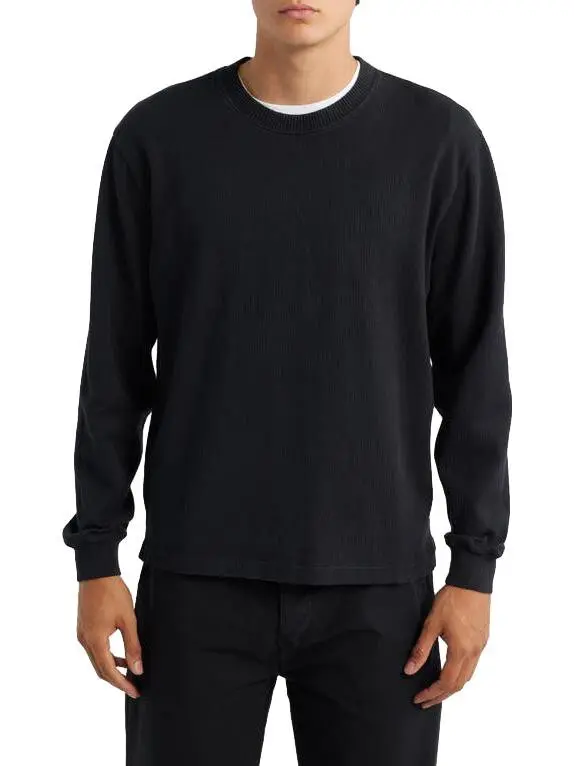 ALEX CRANE Caza Rib Organic Cotton Sweatshirt - Night