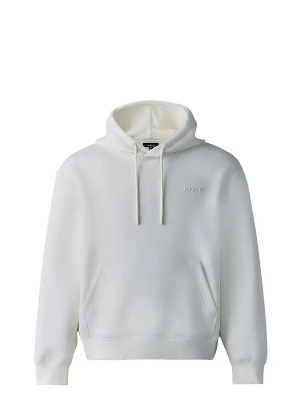 Mackage Krystian Double-face Jersey Hoodie - Cream
