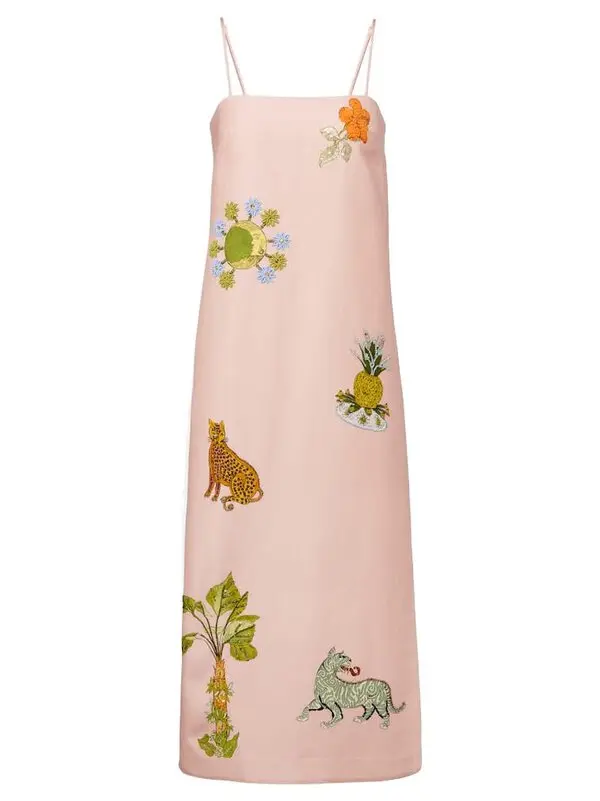 ALEMAIS Alémais Hazel Printed Maxi Dress - Pink