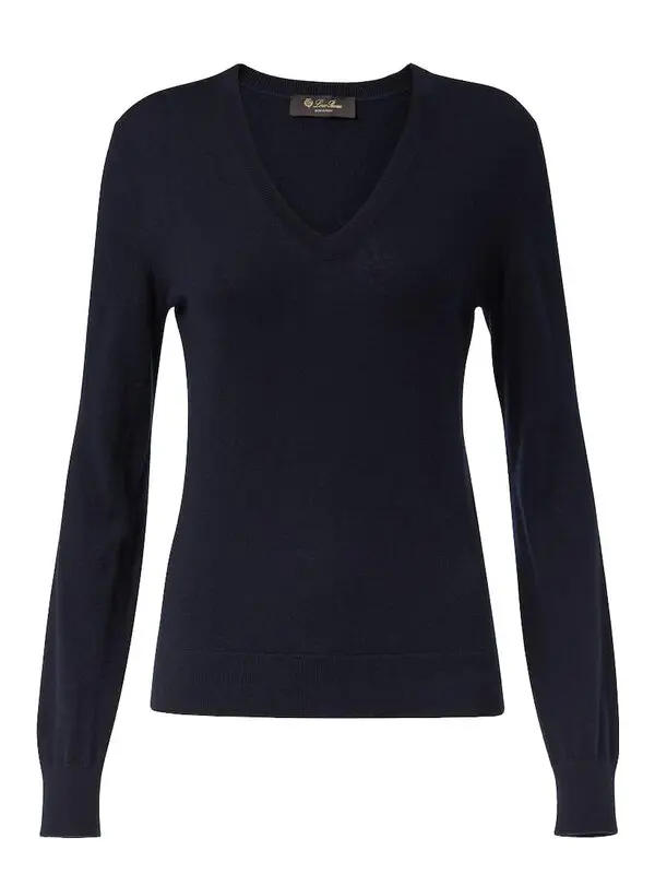 Loro Piana Neo Piuma Cashmere Sweater - Black