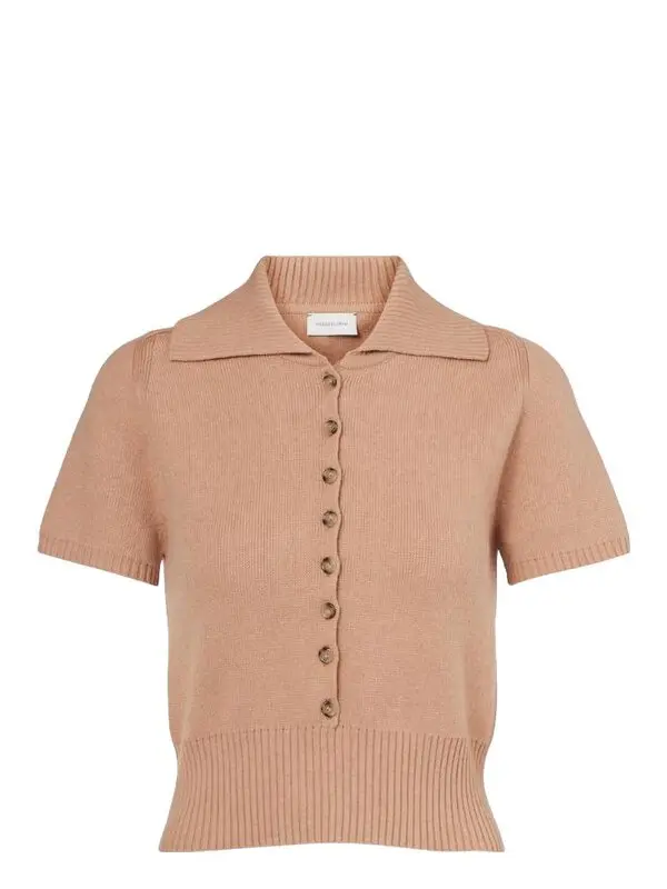Magda Butrym Cotton-blend Top - Beige
