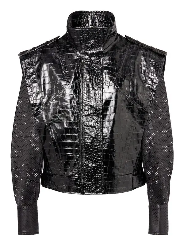 Givenchy Leather Jacket - Black