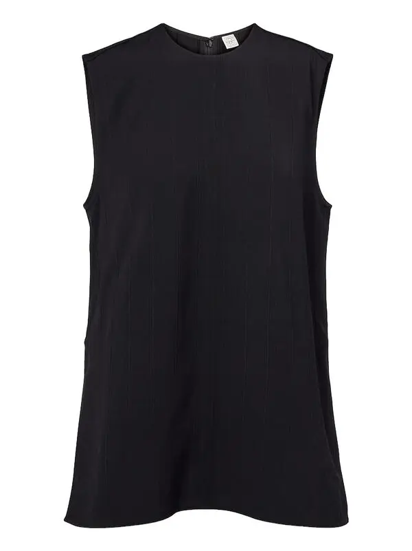 TOTEME Striped Top - Black