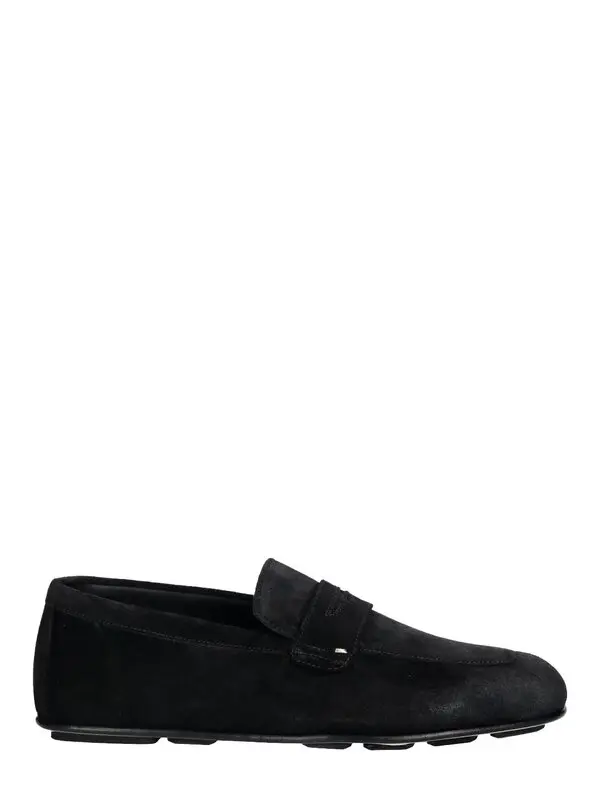GIUSEPPE ZANOTTI Cristophe Suede Loafers - Black