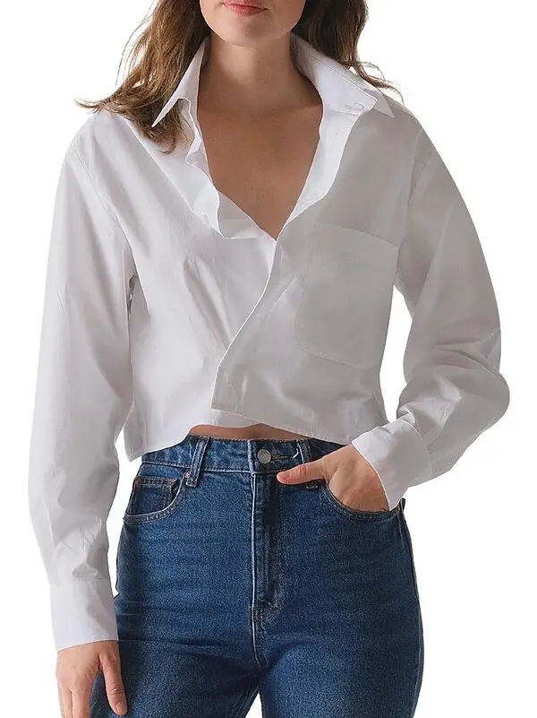 CISSA Shorty Poplin Shirt - White
