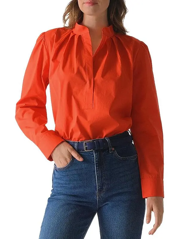 CISSA Puff Poplin Shirt - Cajun