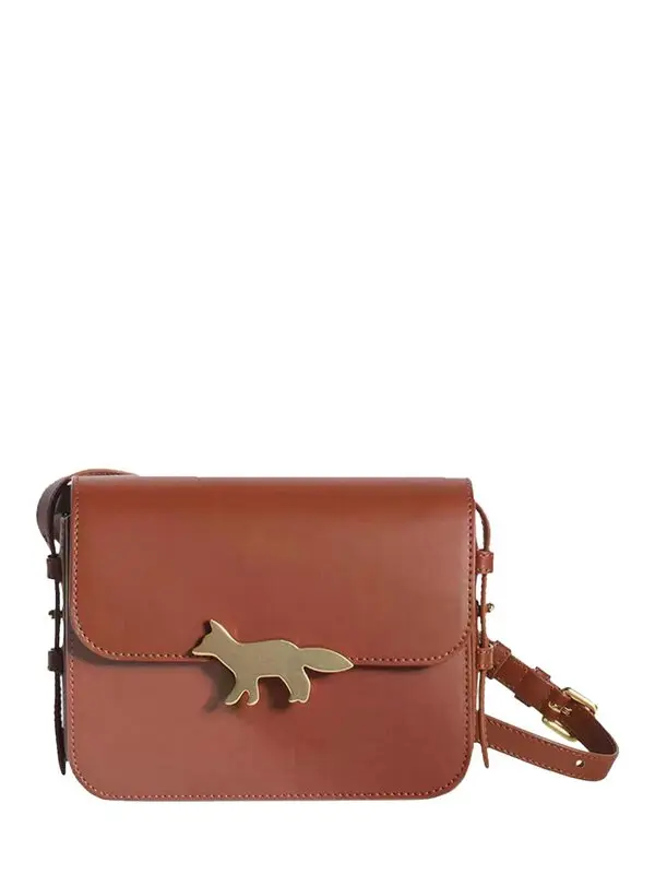 Maison Kitsuné Edie Cross Body Bag - Brown