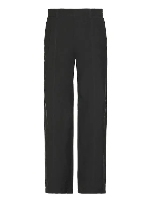WAO Lightweight Textured Nylon Pant - Dark Grey