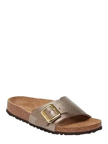 Pink Birkenstock Catalina Buckle Sandals - Brown