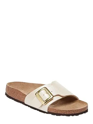 Pink Birkenstock Catalina Buckle Sandals - White,ivory