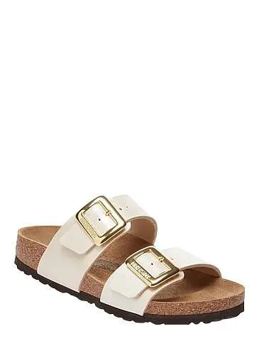 Pink Birkenstock Sydney Birko-flor® Sandals - White,ivory