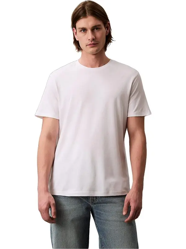 Calvin Klein Supima Cotton Crewneck T-shirt - Bright White