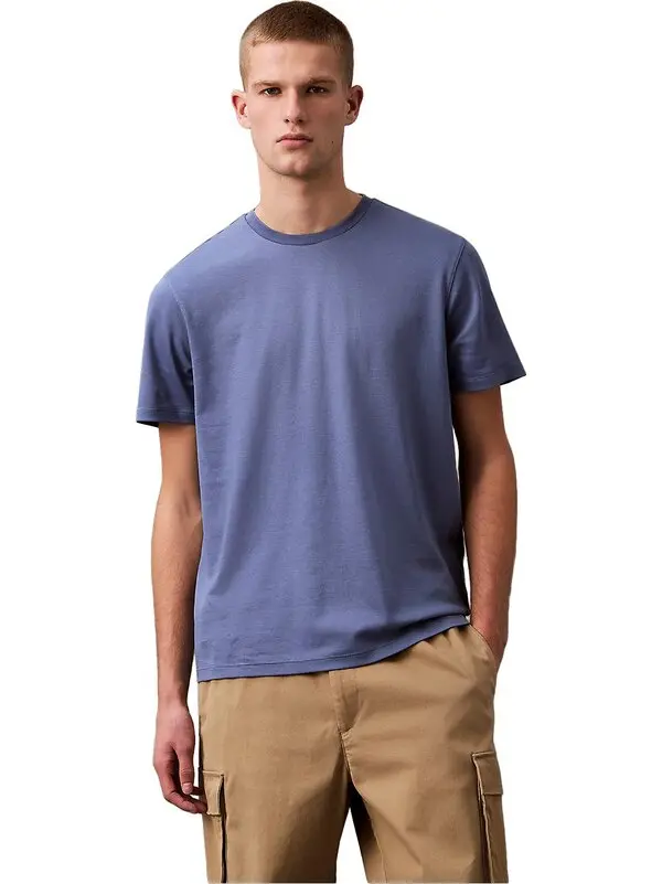 Calvin Klein Supima Cotton Crewneck T-shirt - Moonlight Blue