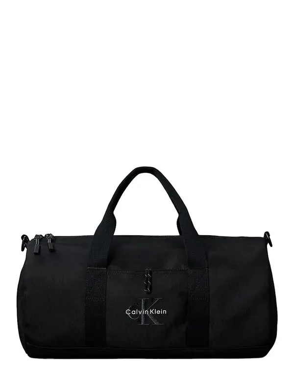 Calvin Klein Monologo Duffle Bag - Black