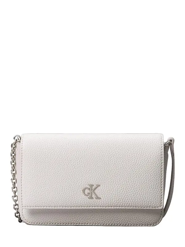 Calvin Klein Archive Hardware Flap Crossbody Bag - Wind Chime