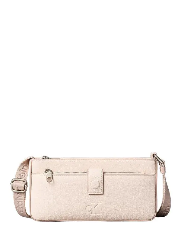 Calvin Klein All Day Phone Zip Crossbody Bag - Morn