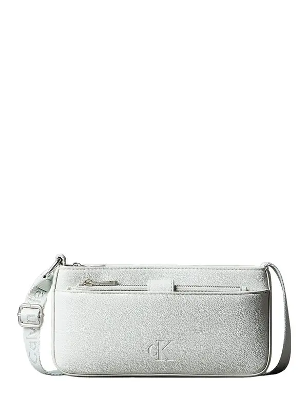 Calvin Klein All Day Phone Zip Crossbody Bag - Sky Gray