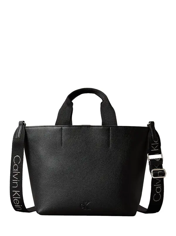 Calvin Klein Ultralight Mini Tote Bag - Black