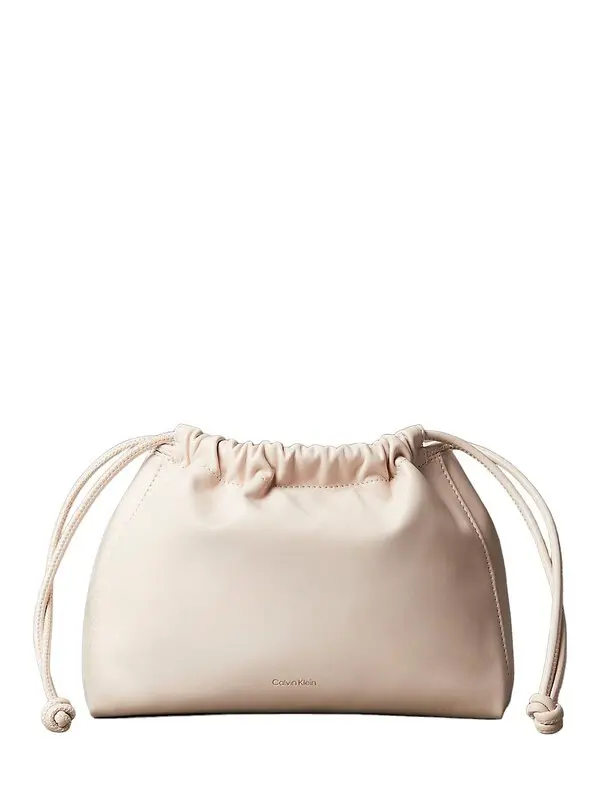 Calvin Klein Drawstring Crossbody Bag - Hushed Pink
