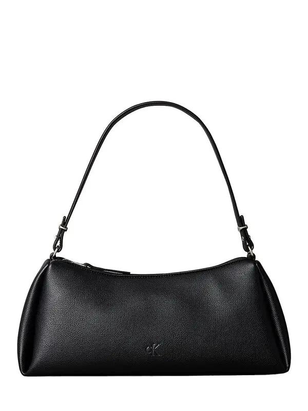 Calvin Klein Pleat Shoulder Bag - Black