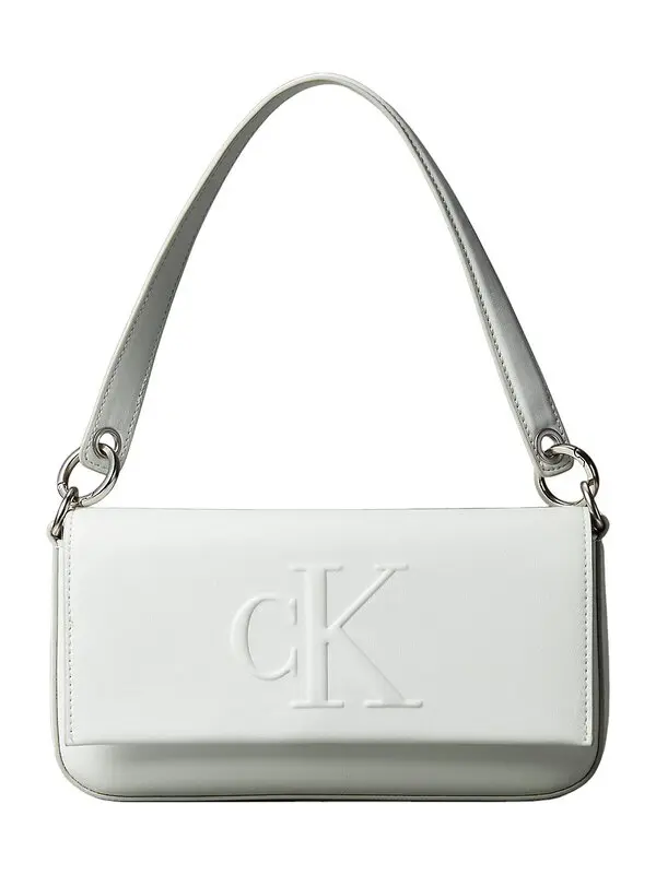 Calvin Klein Sculpted Shoulder Bag - Sky Gray