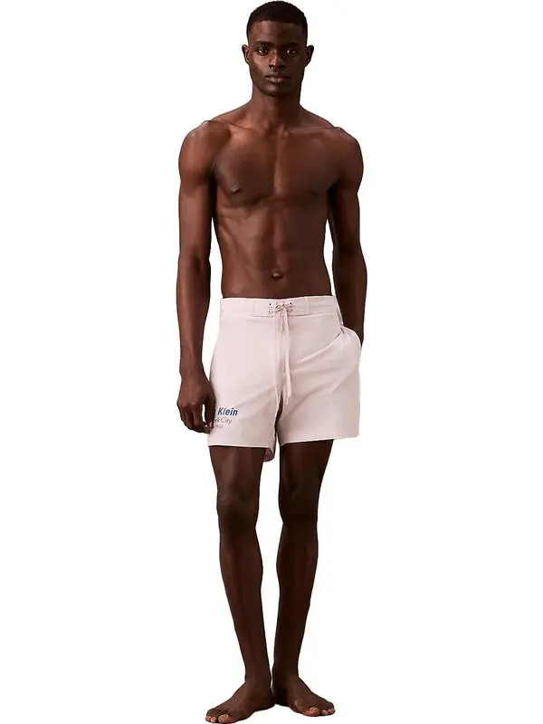 Calvin Klein Nyc Board Shorts - Gray Lilac