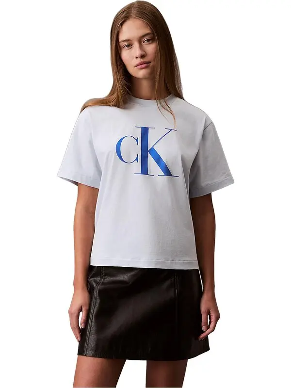 Calvin Klein Monogram Boxy T-shirt - Plein Air