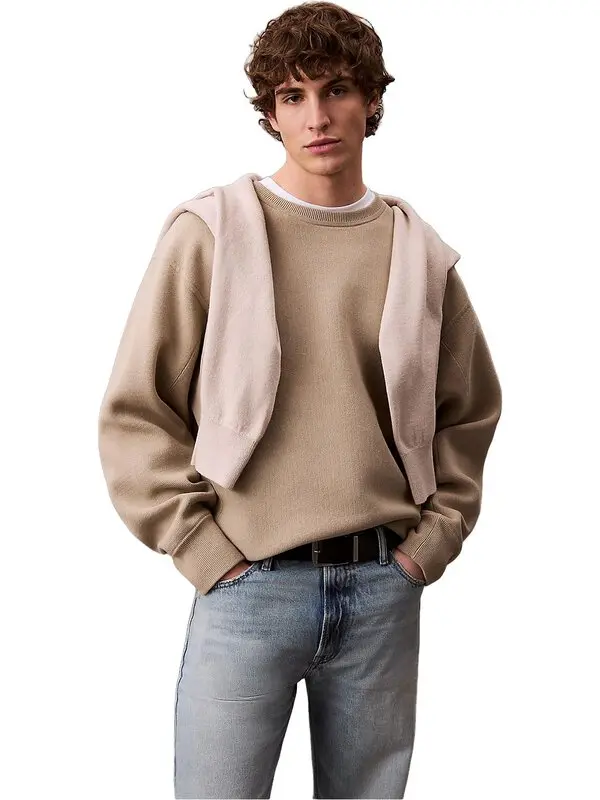 Calvin Klein Milano Knit Pullover - Pure Cashmere