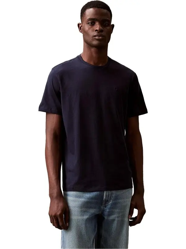 Calvin Klein Liquid Touch Crewneck T-shirt - Dark Sapphire