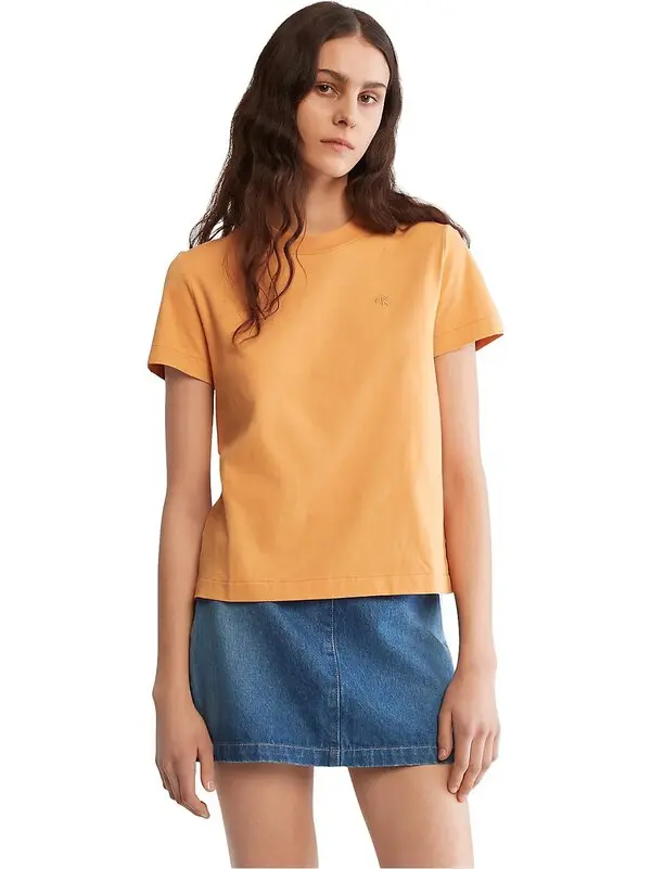 Calvin Klein Archive Logo T-shirt - Apricot