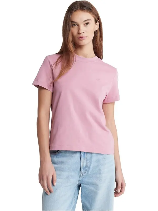 Calvin Klein Archive Logo T-shirt - Foxglove