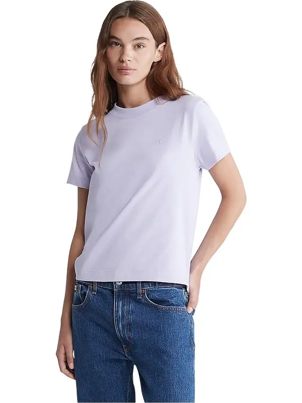 Calvin Klein Archive Logo T-shirt - Pastel Lilac