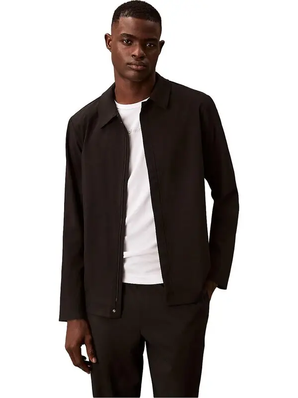 Calvin Klein Packable Woven Jacket - Black