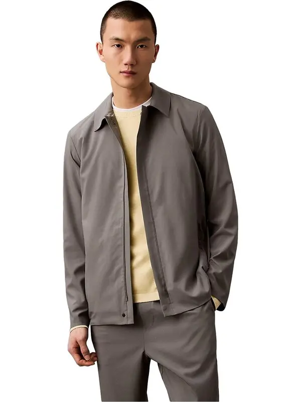 Calvin Klein Packable Woven Jacket - Platinum Rust
