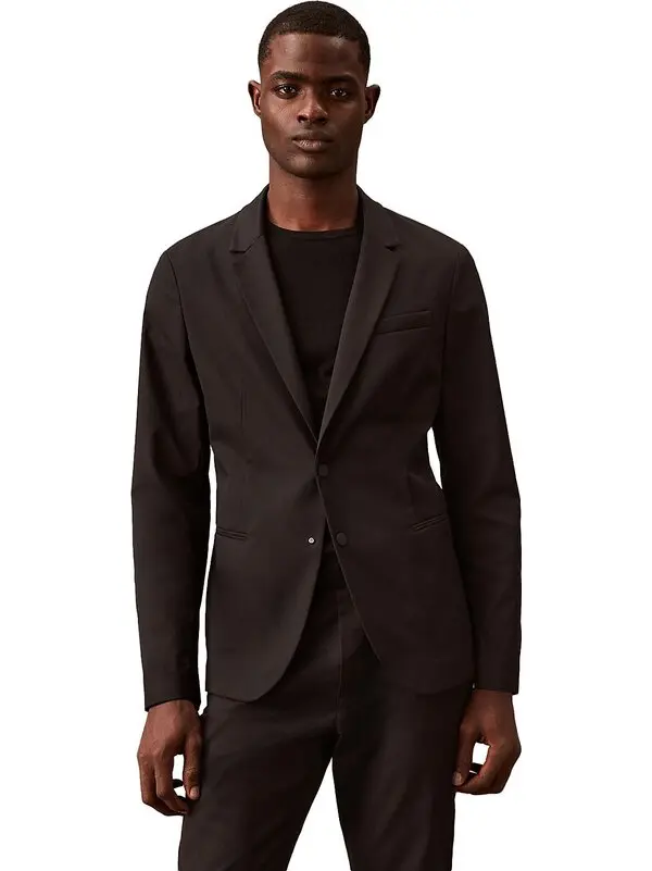 Calvin Klein Tech Move Slim Blazer - Black