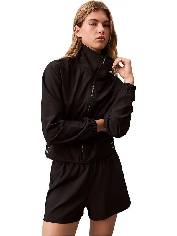 Calvin Klein Modern Sport Windbreaker Jacket - Black